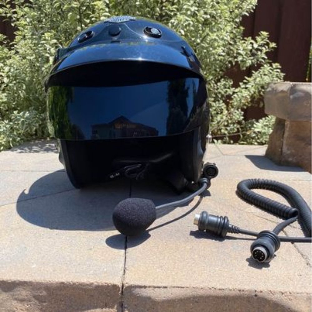 Harley-Davidson Open Faced W/ Headset - Gem